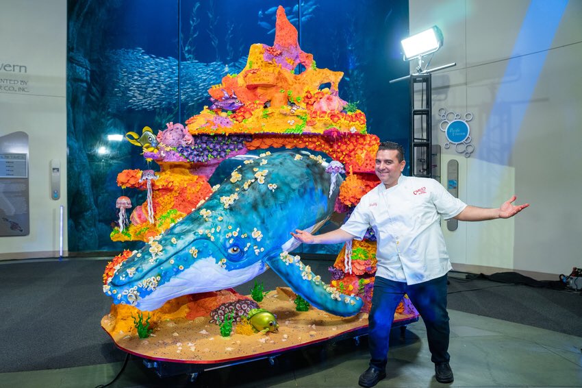 Cake Boss Fish Tank Cake