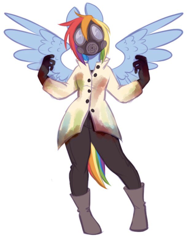 Rainbow Dash Rainbow Factory Human Ask Rainbow Factory Worker