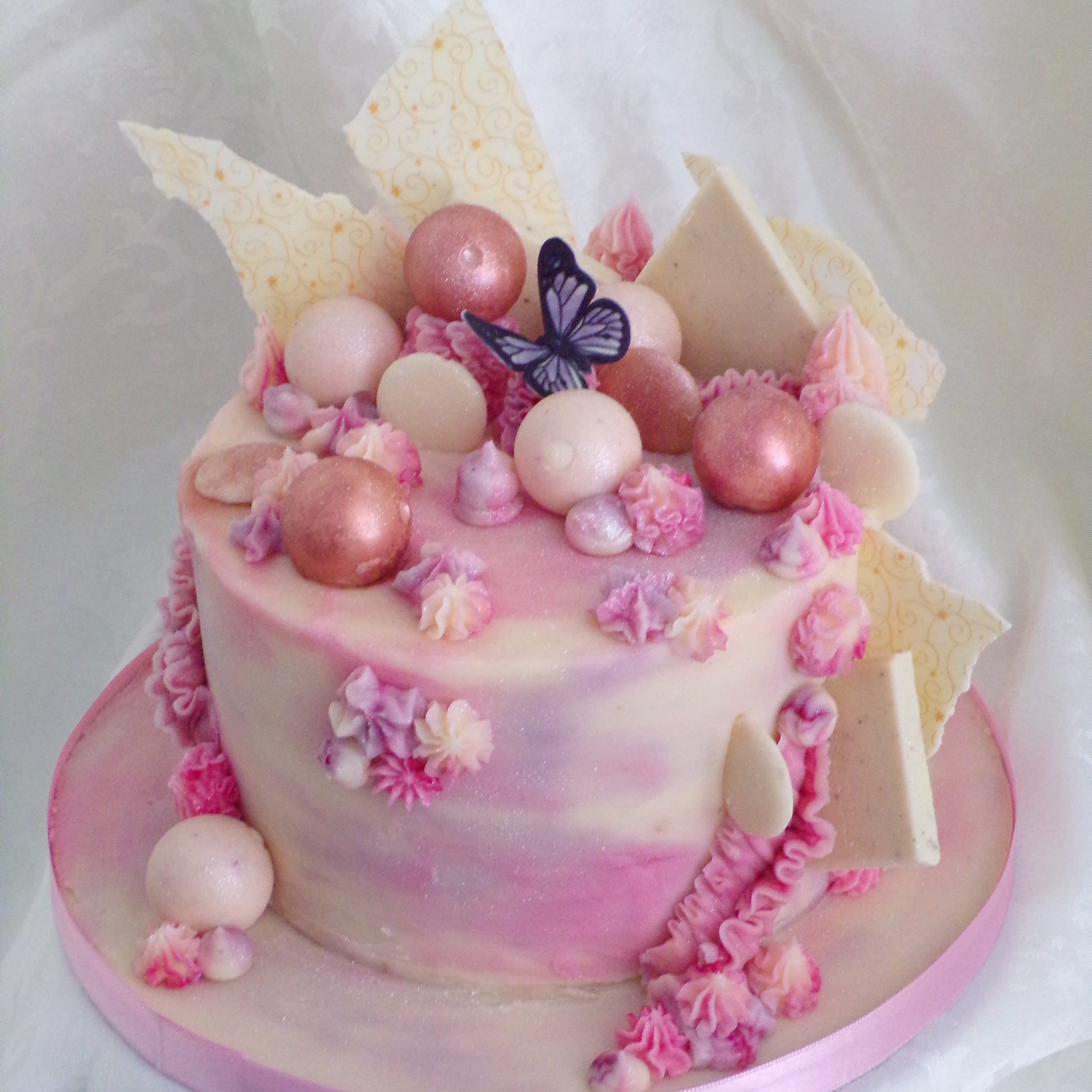Cakes For Girls 13th Birthday Pink