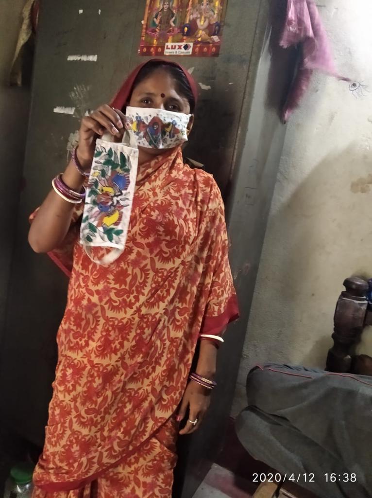 MITHILAsmita on Twitter: "The impact of #MaskMakingChallenge tutorial Video by @MITHILAsmita on ...