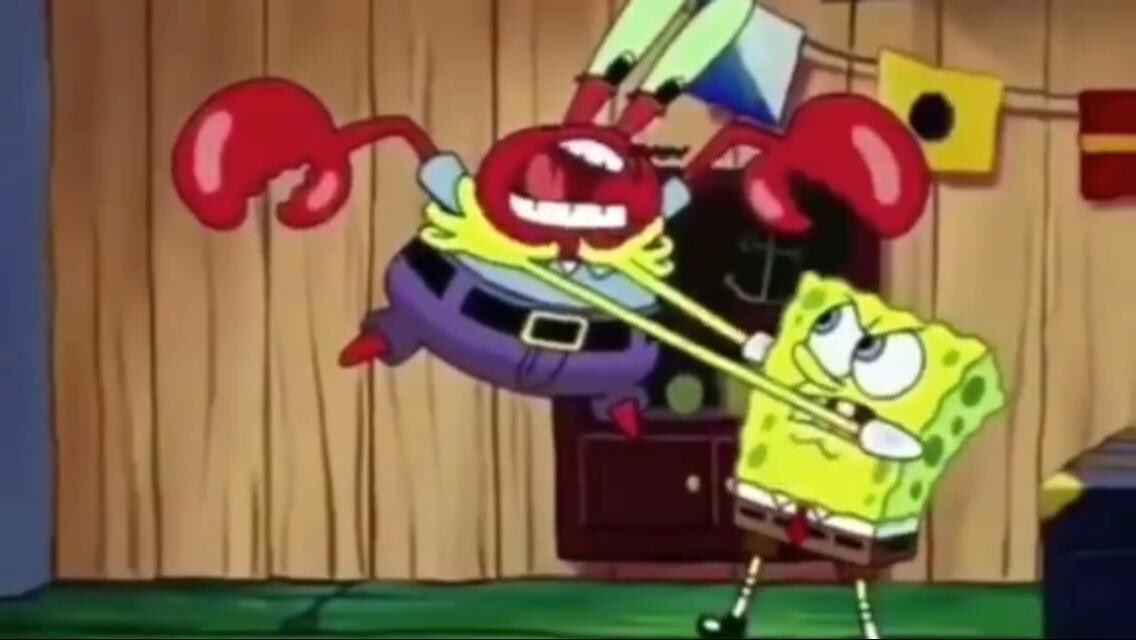 Mr Krabs Angry