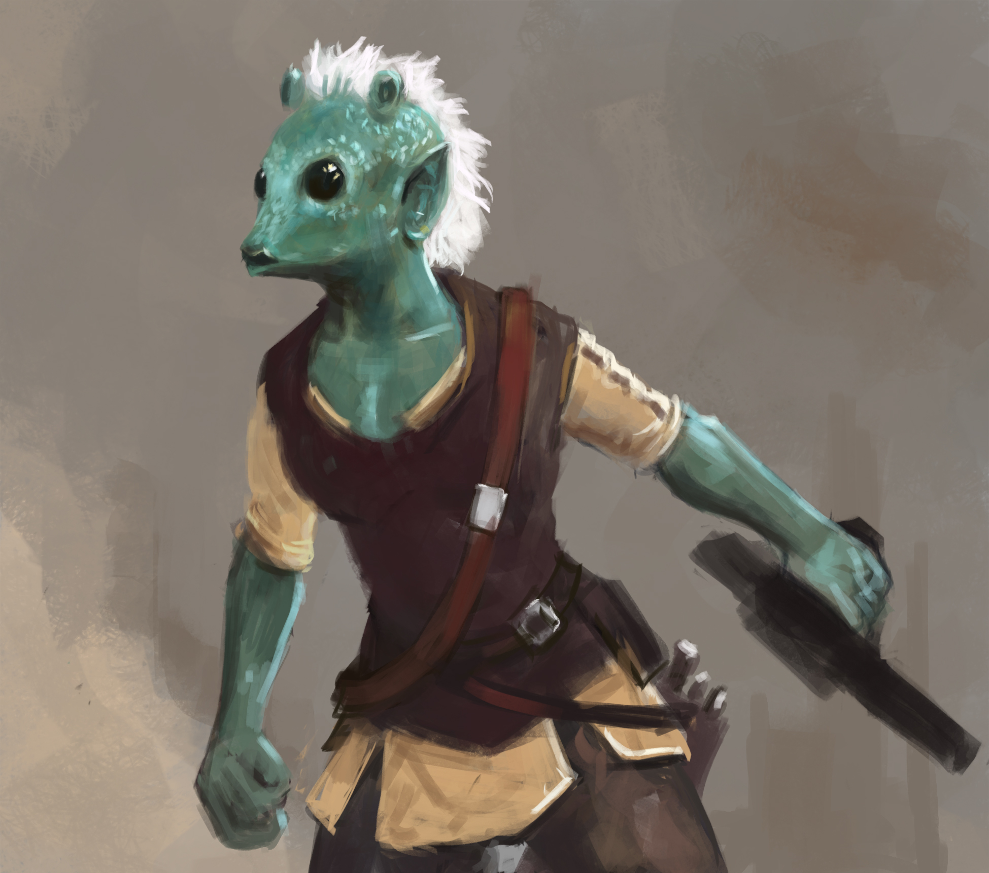 Rodian Female Star Wars OC] Rodian Spy (scout) For A Star Wars: Age Of