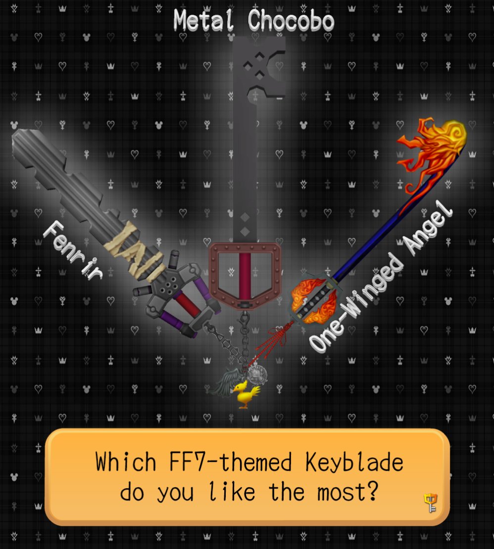 Metal Chocobo Keyblade