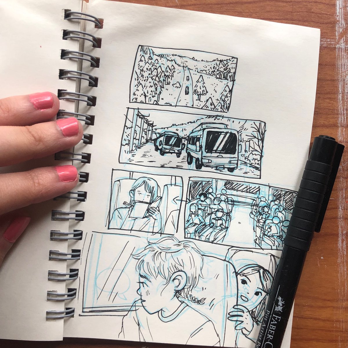 「Also, the first volume of Hell Phone is up for free/pay what」Benjiの漫画