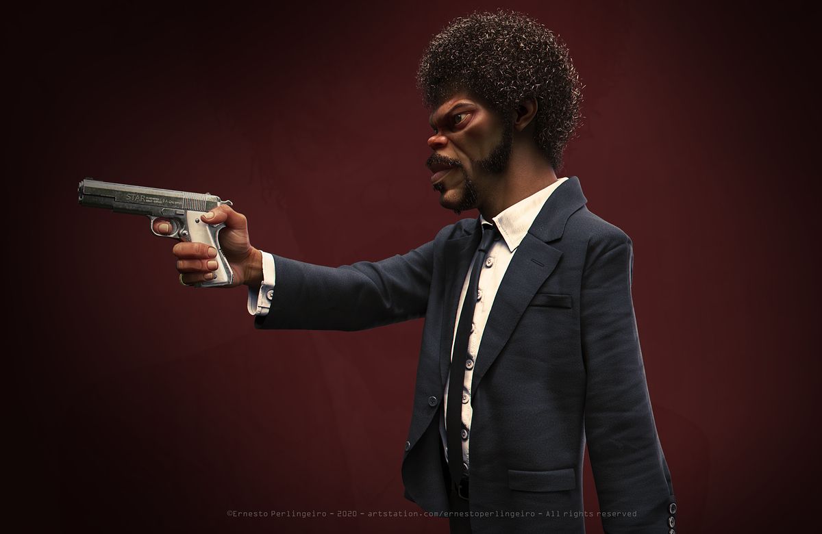 Jules Pulp Fiction Gun
