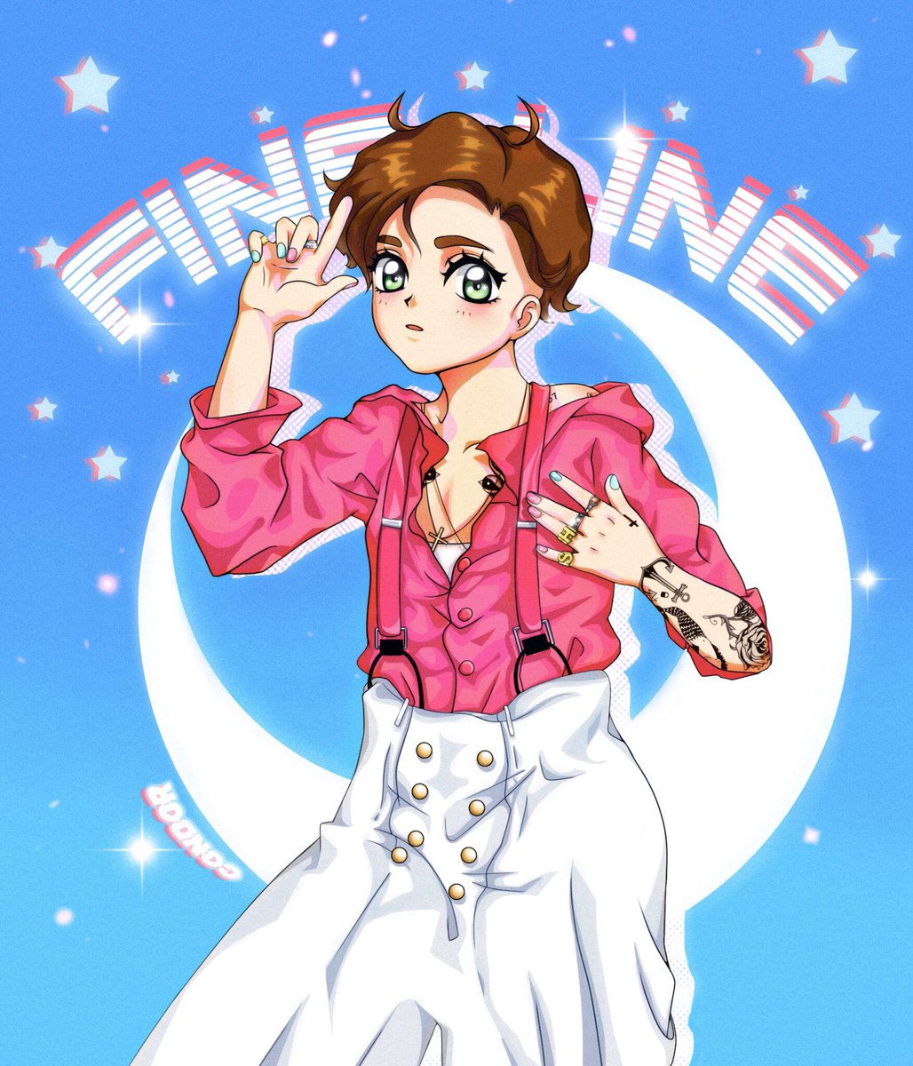 Harry Styles Anime