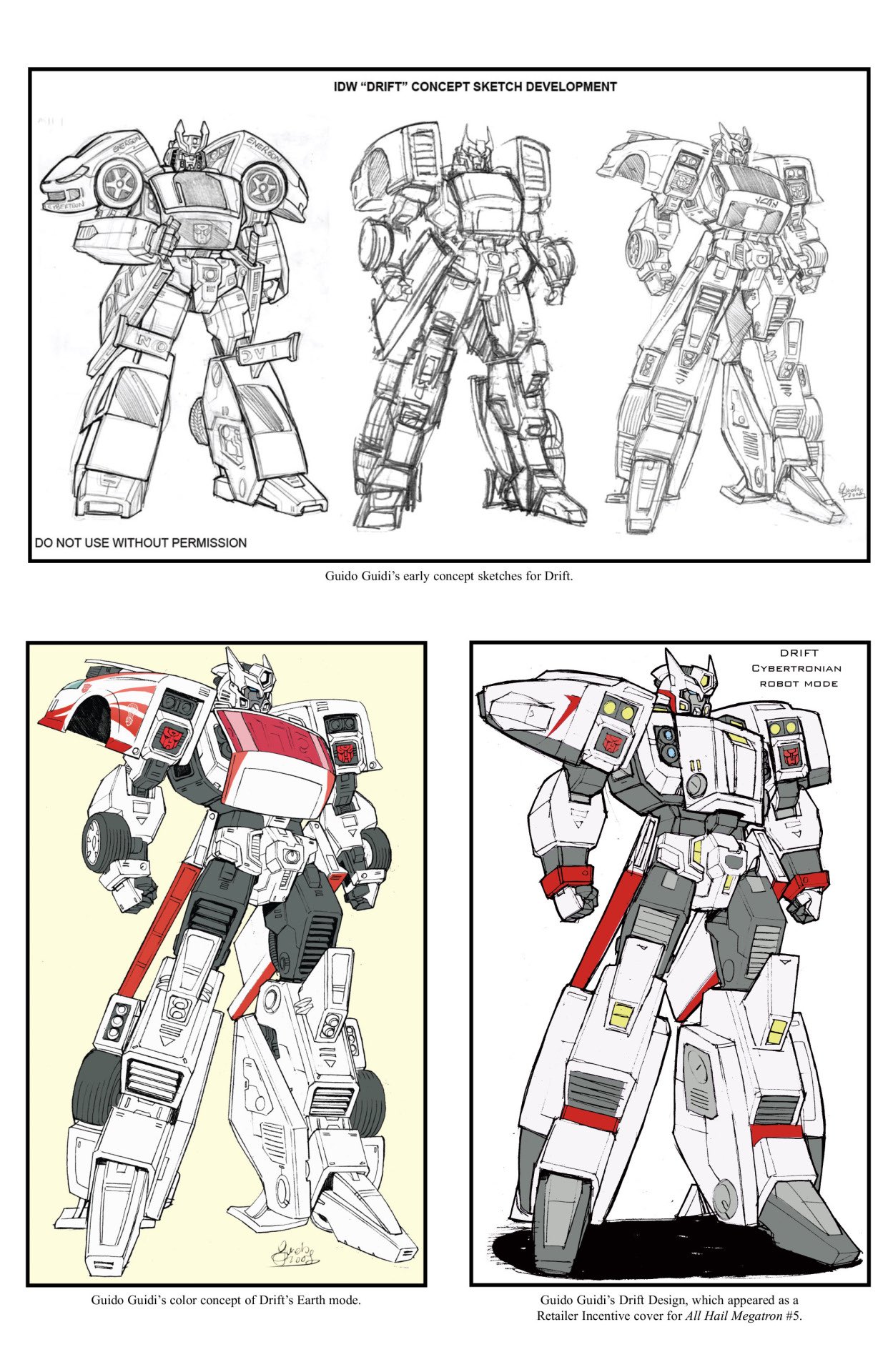 Transformers 4 Concept Art Drift