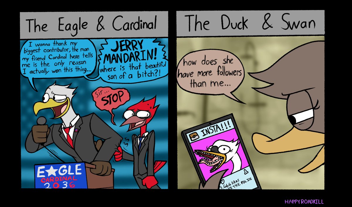 「BIRD UP 」☠️ HAPPY ☠️の漫画