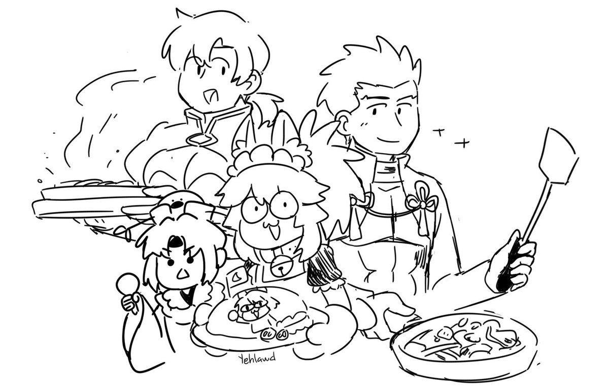 「Chaldea Kitchen #FGO #FateGO 」Yeellowの漫画