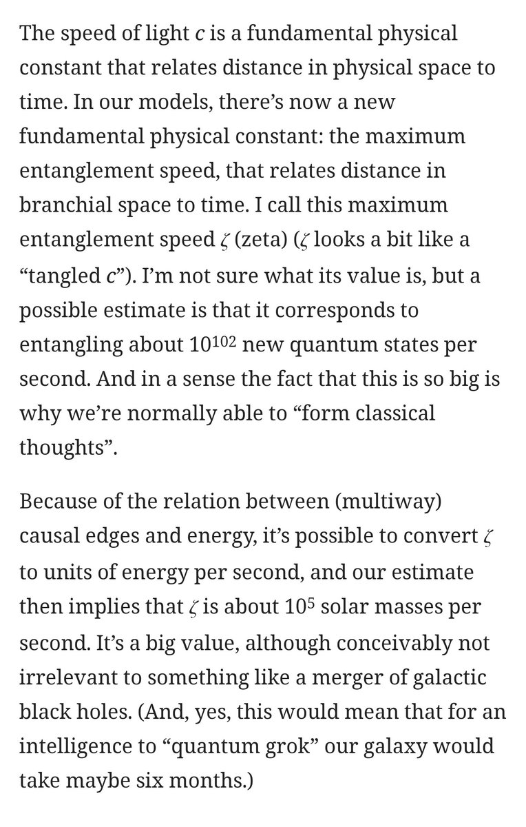 Thread by @metadiogenes: A fascinating new algorithmic physics from ...