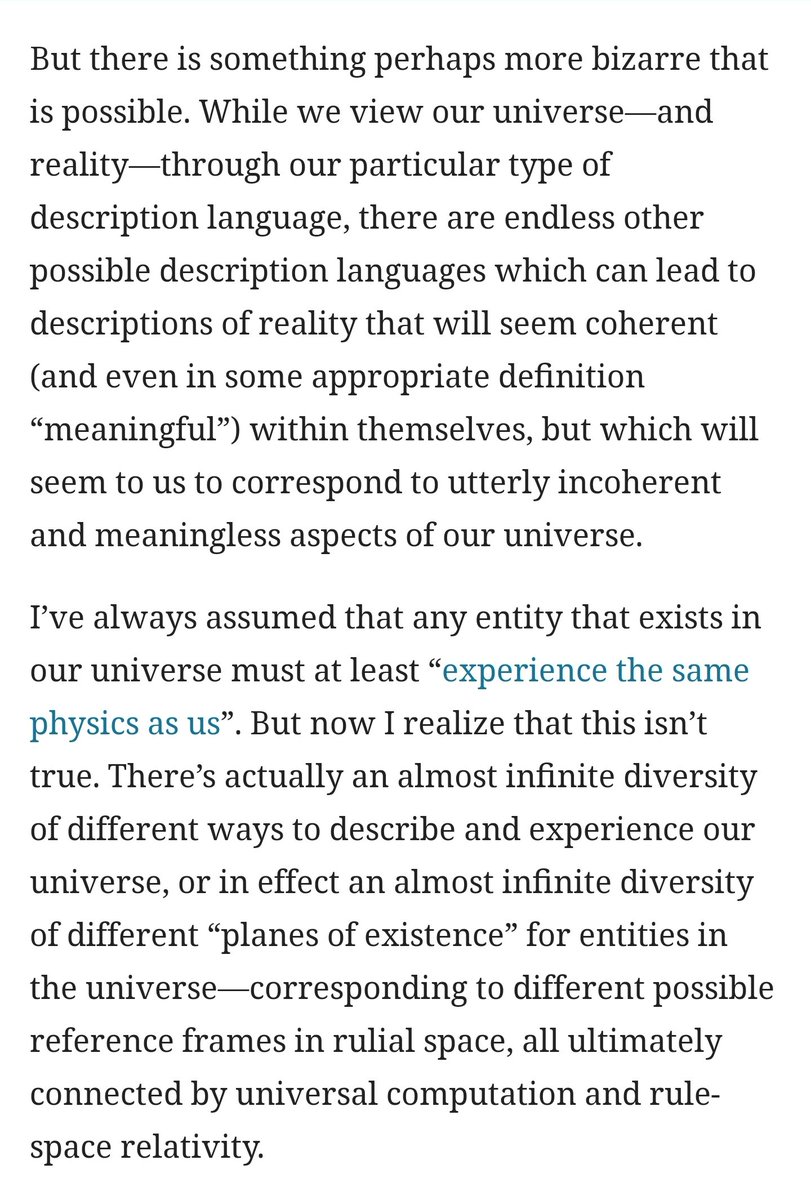 Thread by @metadiogenes: A fascinating new algorithmic physics from ...