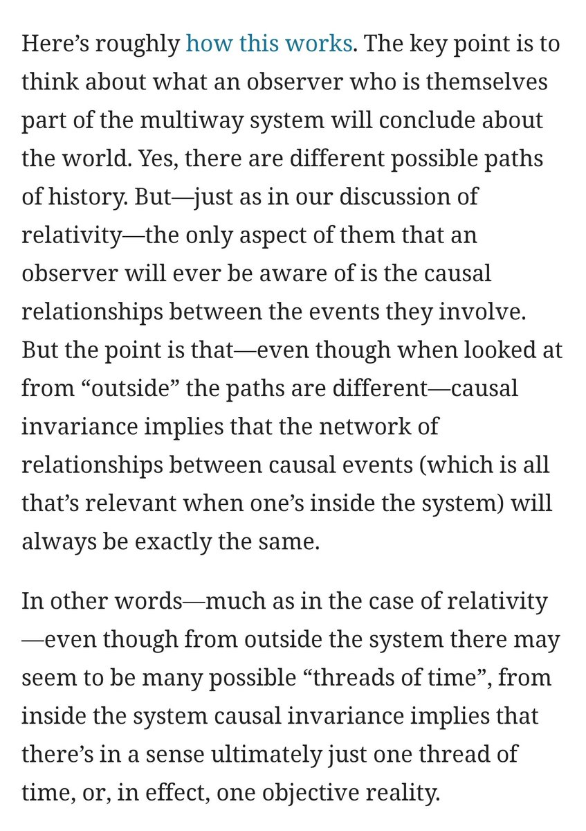 Thread by @metadiogenes: A fascinating new algorithmic physics from ...