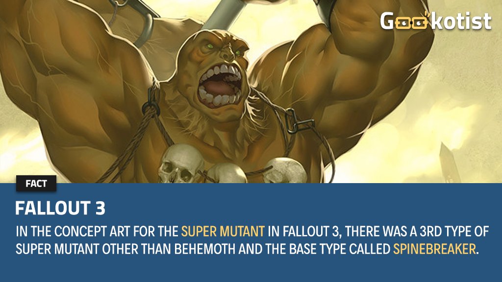 Fallout Super Mutant Behemoth