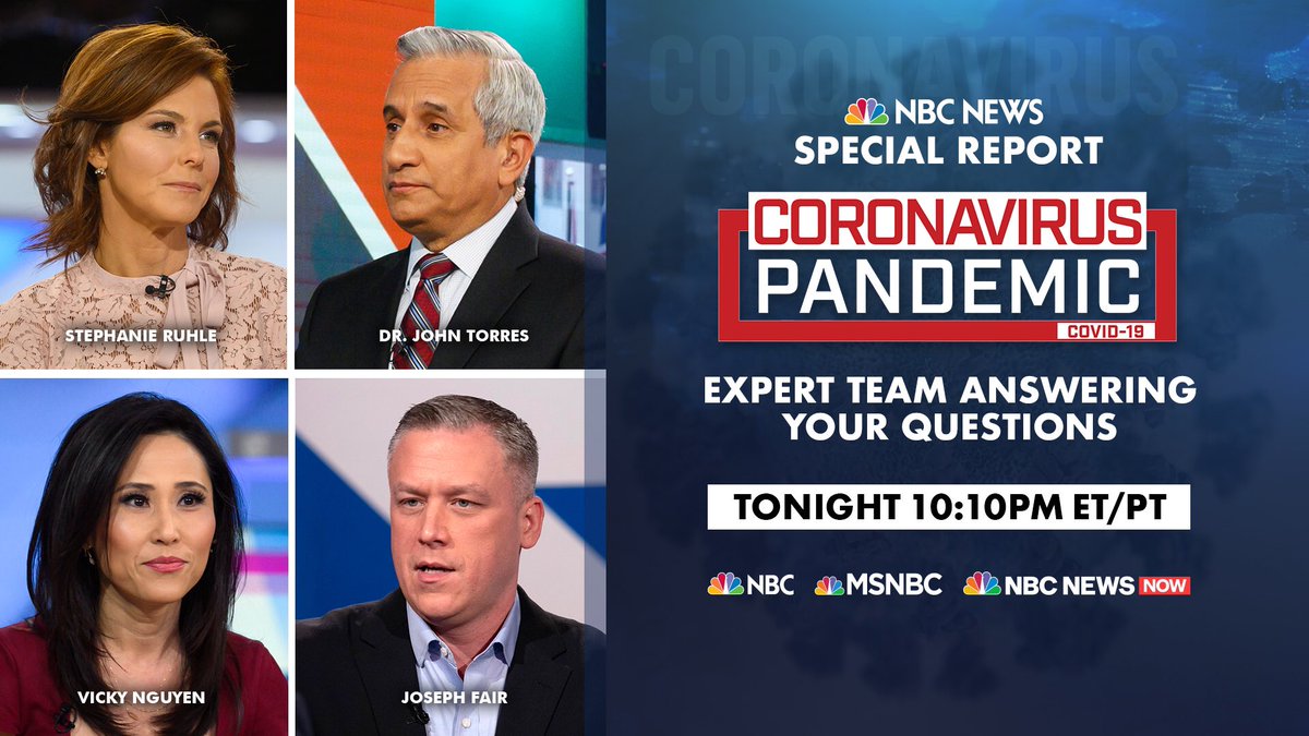 We are just 4 hours away from this very important NBCNews Special ...