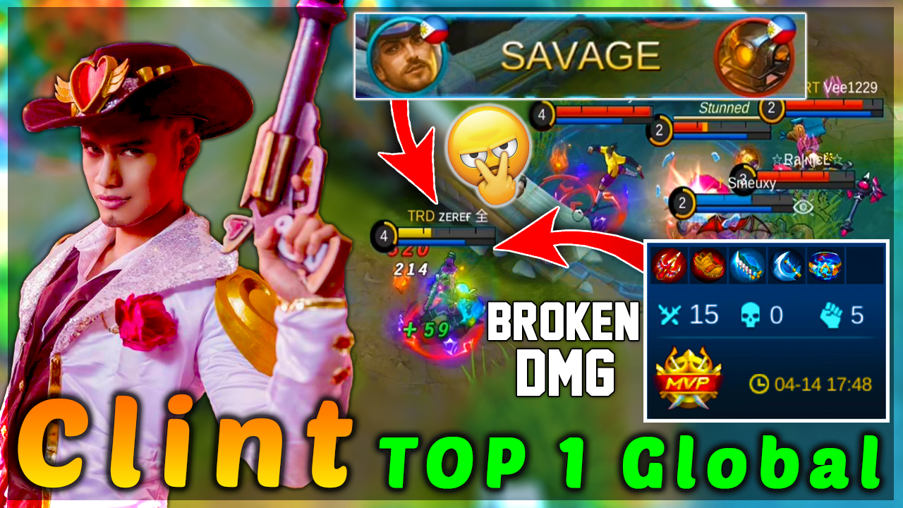 SoloMlbbOnly on Twitter: "#clint #clintmlbb #clintMobilelegends Clint Savage : clint best Build ...