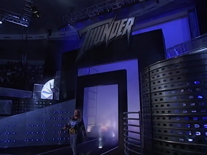 The original WCW Thunder entrance stage that was only used for the ...