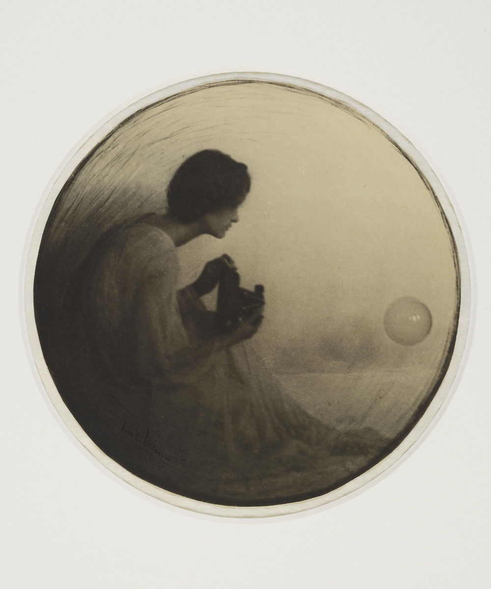 This is the Spirit of Photography by Anne Brigman from 1908. She was an ...