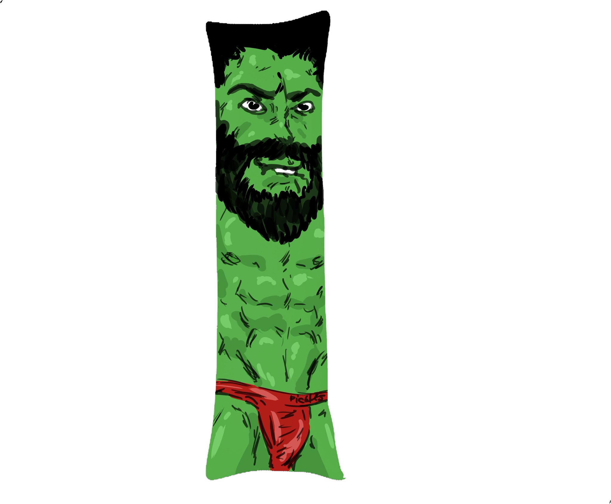 Hulk Body Pillow