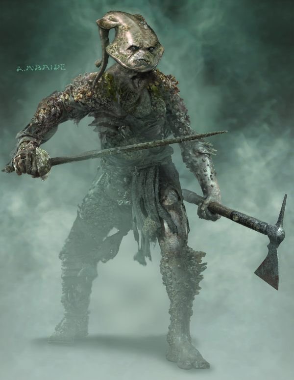 Davy Jones Crew Concept Art