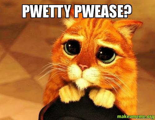 Pwease Cat