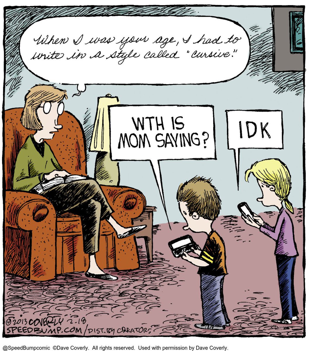 Speed Bump Comic Strip