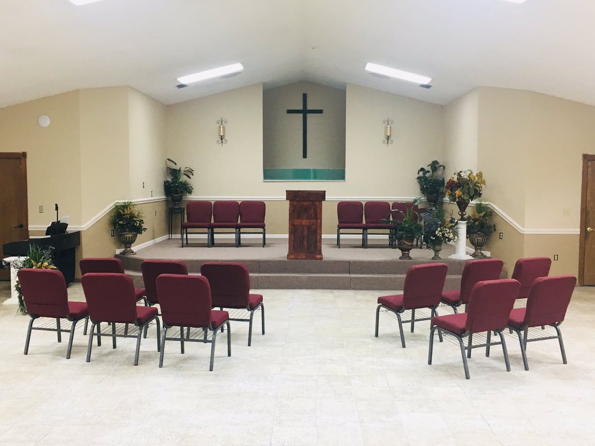 Small Baptist Church Sanctuary