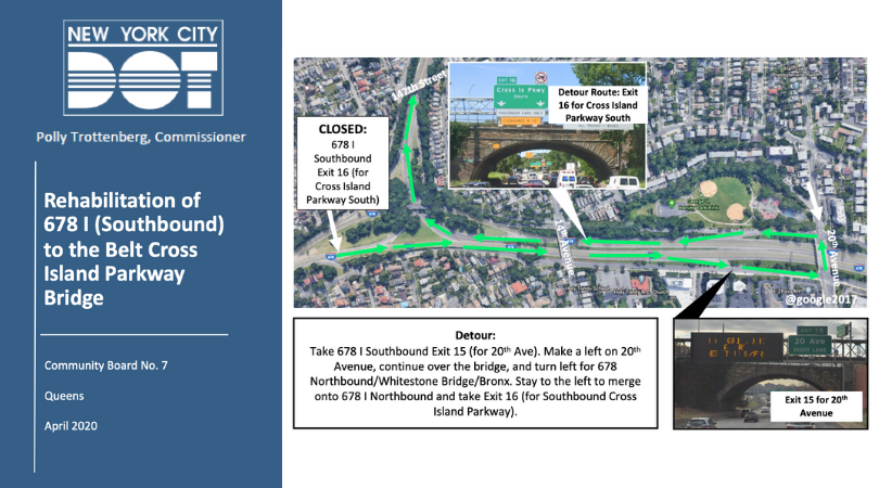 Cross Island Parkway Exits