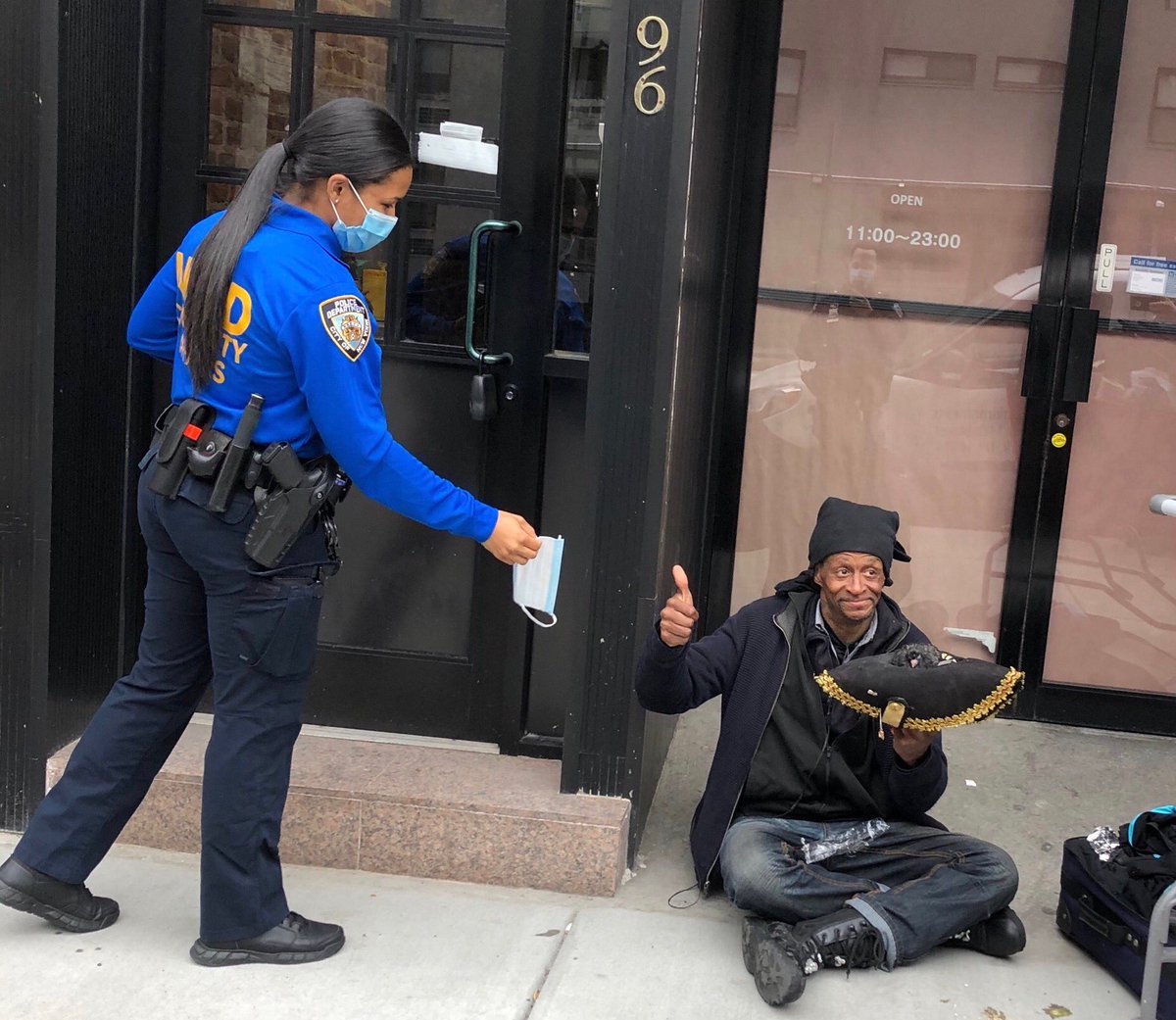 Police Helping Homeless