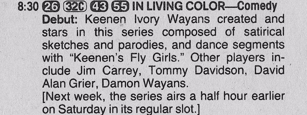 RetroNewsNow on Twitter: "📺DEBUT: 'In Living Color' premiered 30 years ago, April 15, 1990, on ...