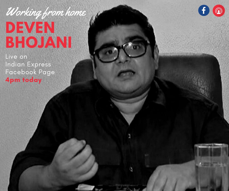 Actor Deven_Bhojani will be our guest at 4 pm. He will tell us how life ...