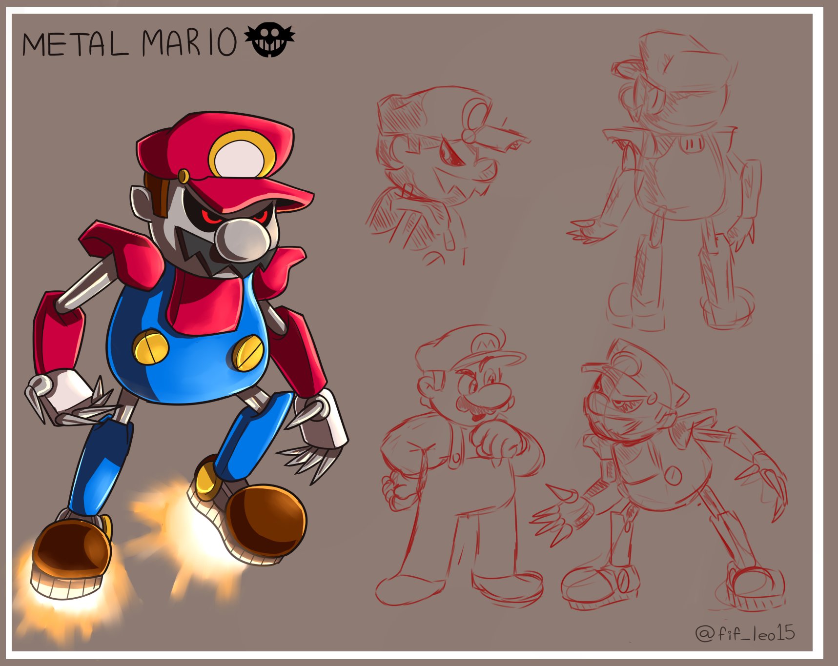 Mario Vs Metal Sonic