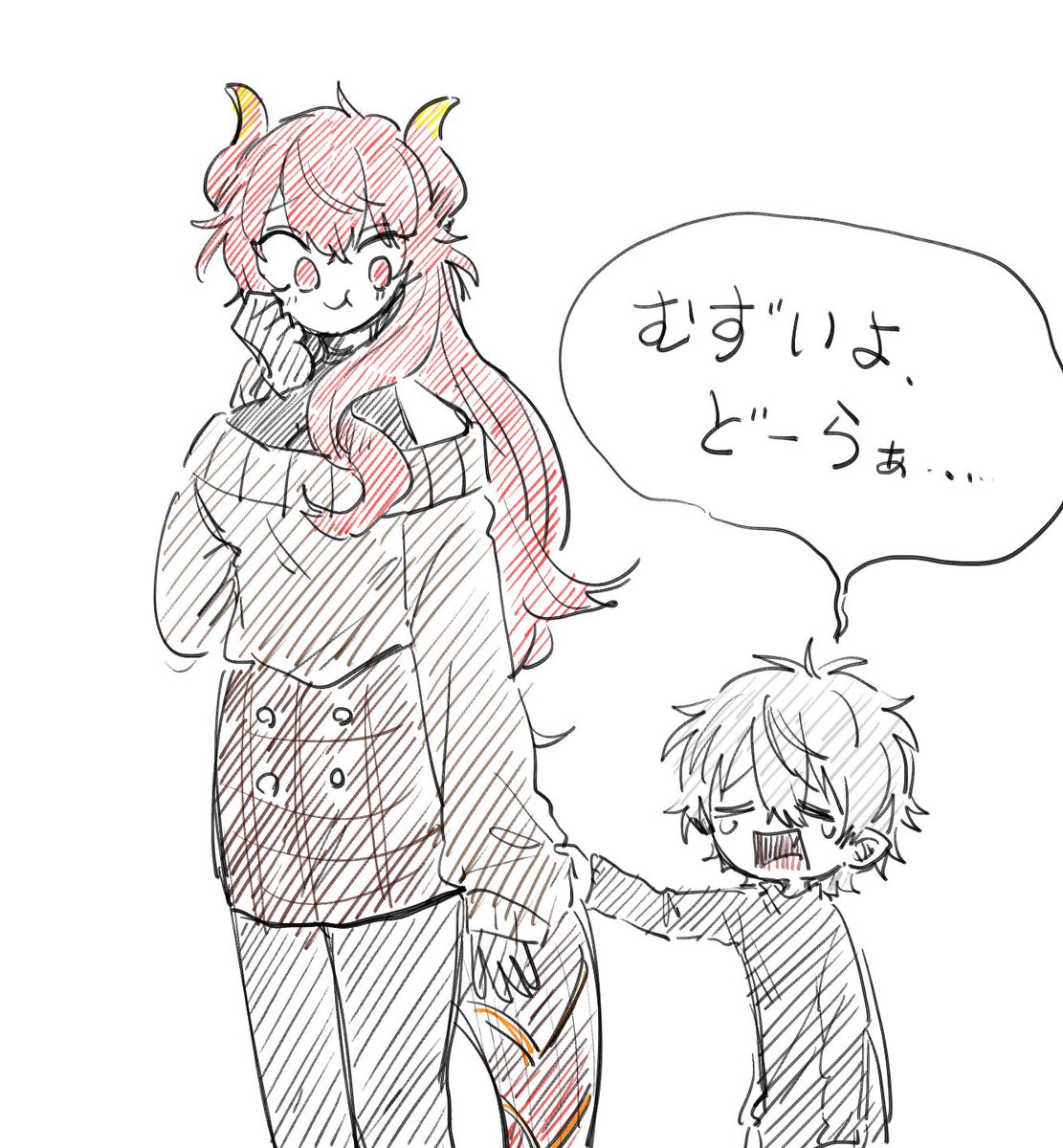 「#KuzuArt かわいいね、 https://t.co/bDH36NSJ2i 」🎲【】りぅ【】🖤の漫画