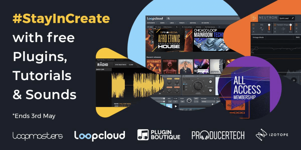 Thorsten Meyer on Twitter: "#StayInCreate Campaign by Loopmasters and Loopcloud https://t.co ...