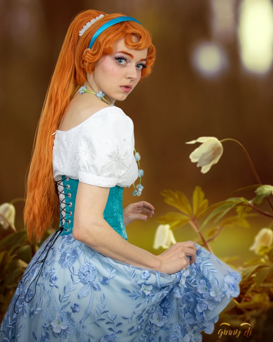 Thumbelina Blue Dress