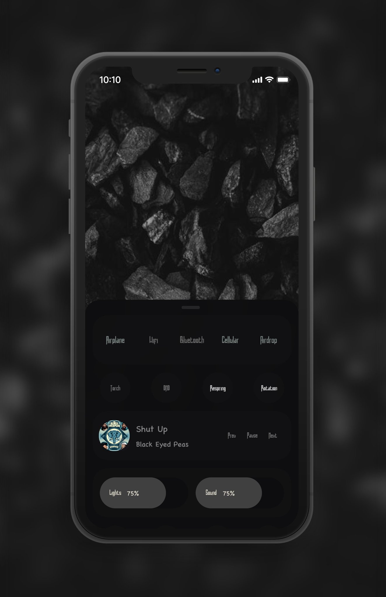 Devy_Design on Twitter: "Prysm TextCC - Simple Text style for your control center. Live on ...