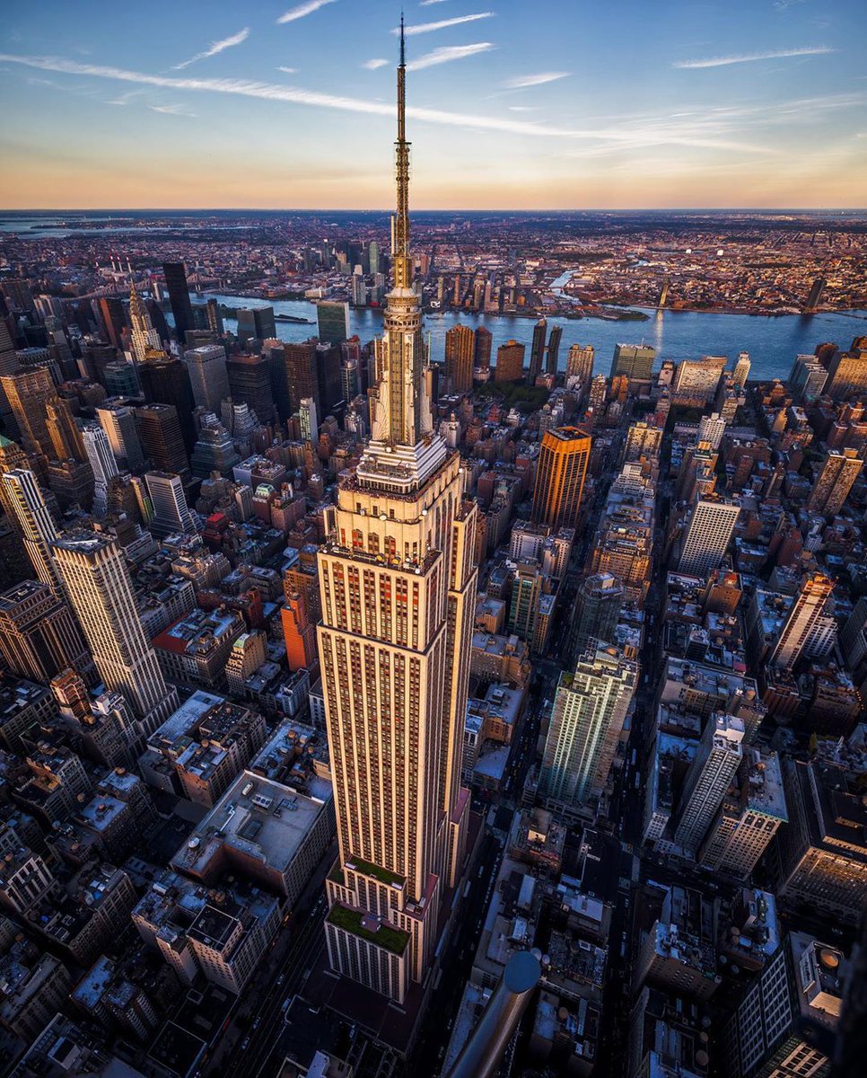 Empire State Building Birds Eye View
