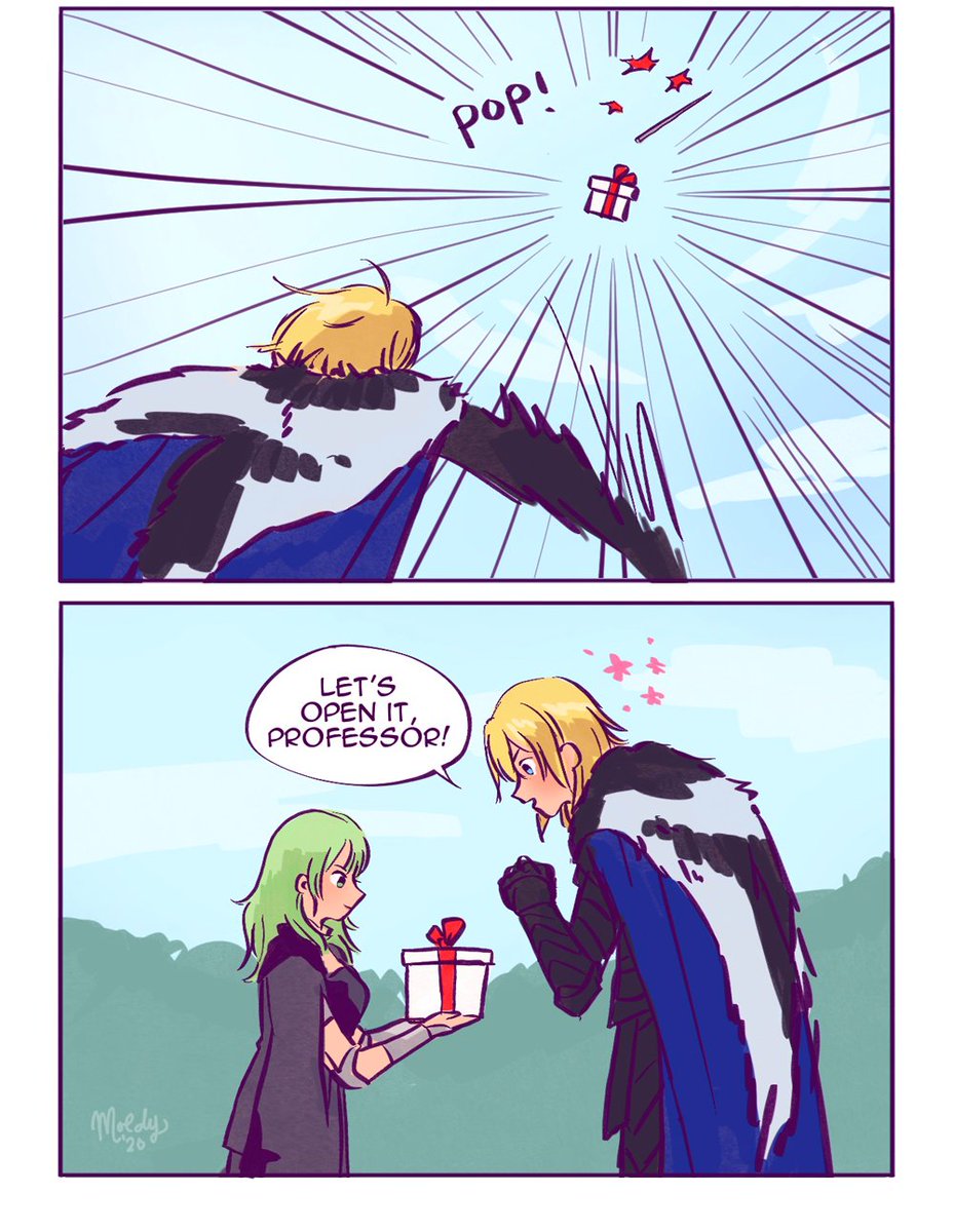 「Changes to the Monastery Dress Code?! feat. Lorenz, Sylvain 」Moldyの漫画