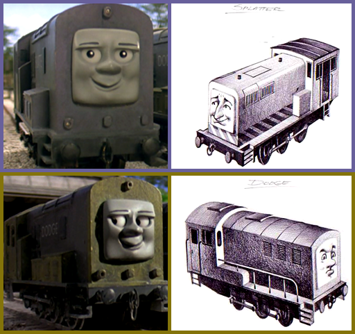 Thomas And Friends Diesel 10 Splatter And Dodge