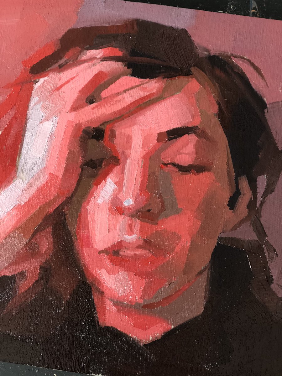 「Finally had a good studio day 」|Cat Graffamのイラスト