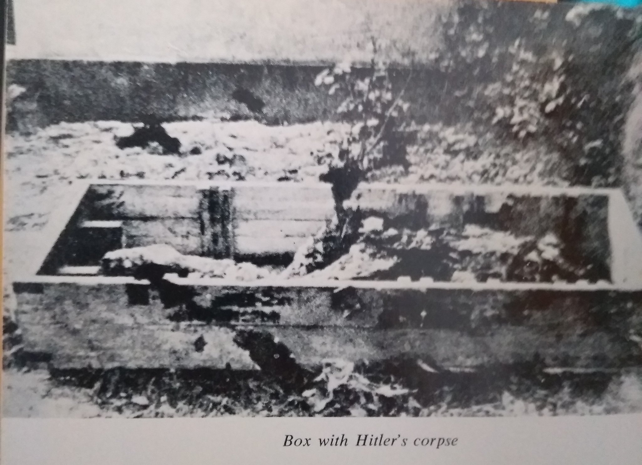 Hitlers Body Burned