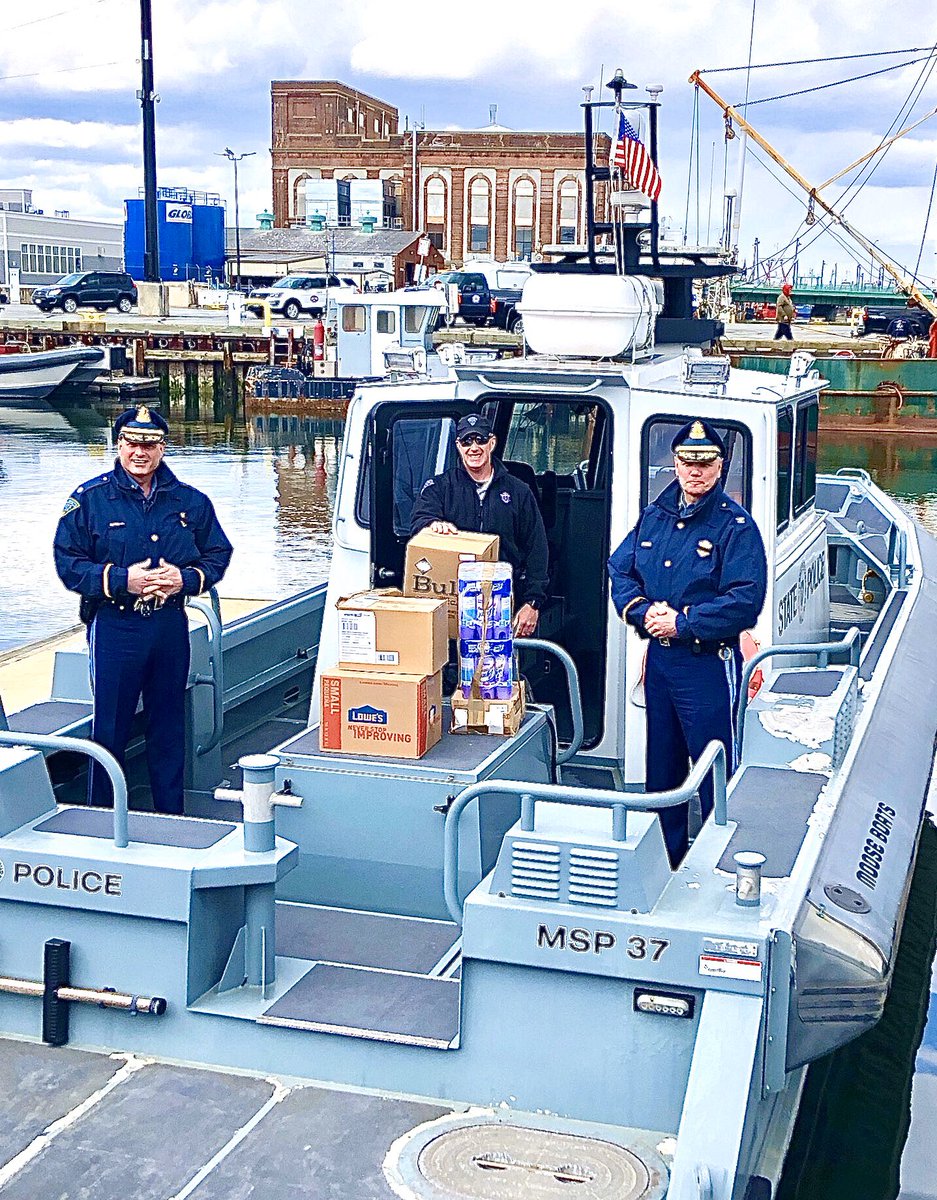 Today our Marine Unit transported a large volume of personal protective ...