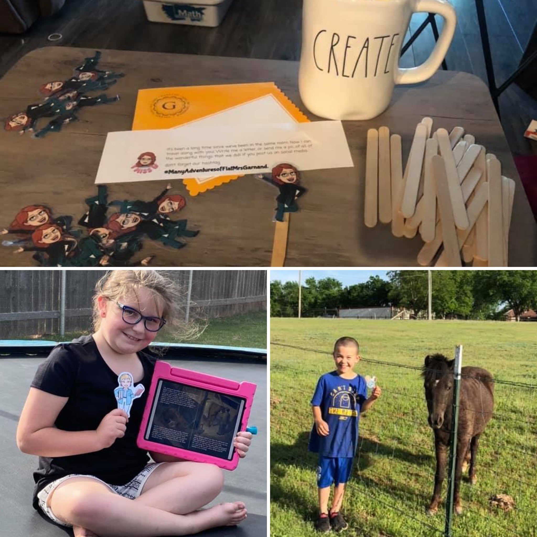 Piedmont Elementary School on Twitter: "Please enjoy a few more Flat ...