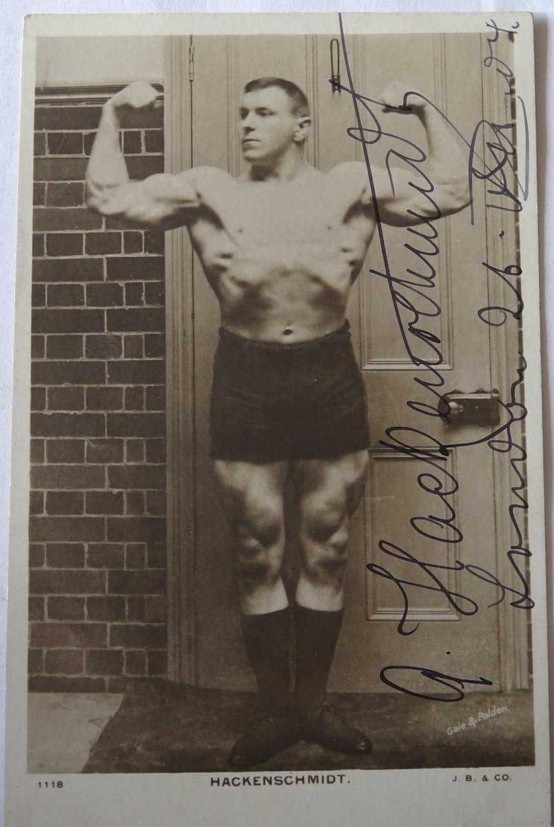 Thread by @SolBrah: THREAD: GREAT MEN OF HISTORY - GEORGE HACKENSCHMIDT THE RUSSIAN LION "The ...