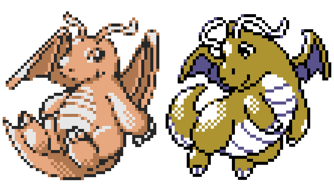 Dragonite Sprite Red