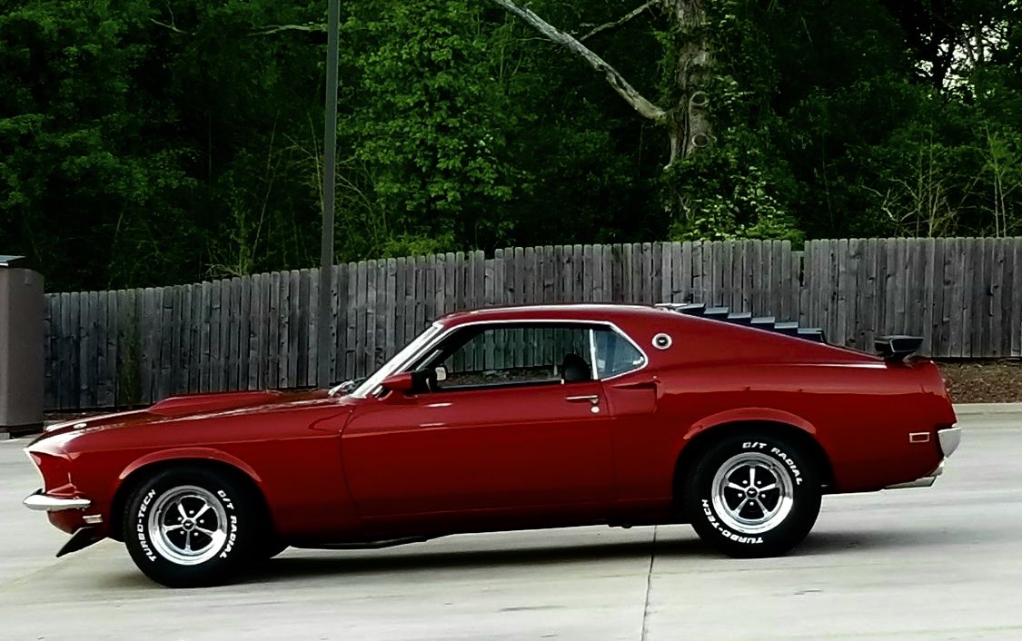 1969 Mustang Fastback Red