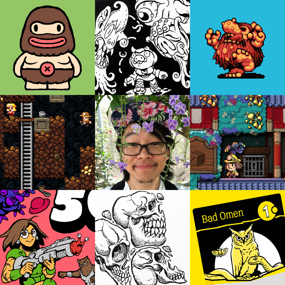 Twoucan - Derek Yu (@mossmouth)