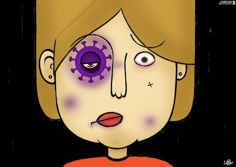 Domestic Violence Animation Granlund Cartoon: Domestic Violence