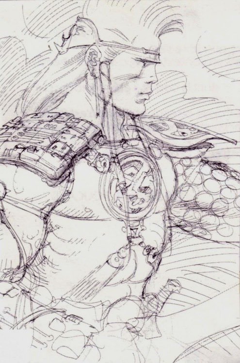 「He-Man designs by Mœbius, for MASTERS OF THE UNIVERSE (1987)」WEIRDLAND ...