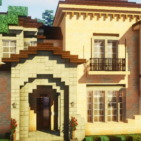 Spanish Style Home Minecraft