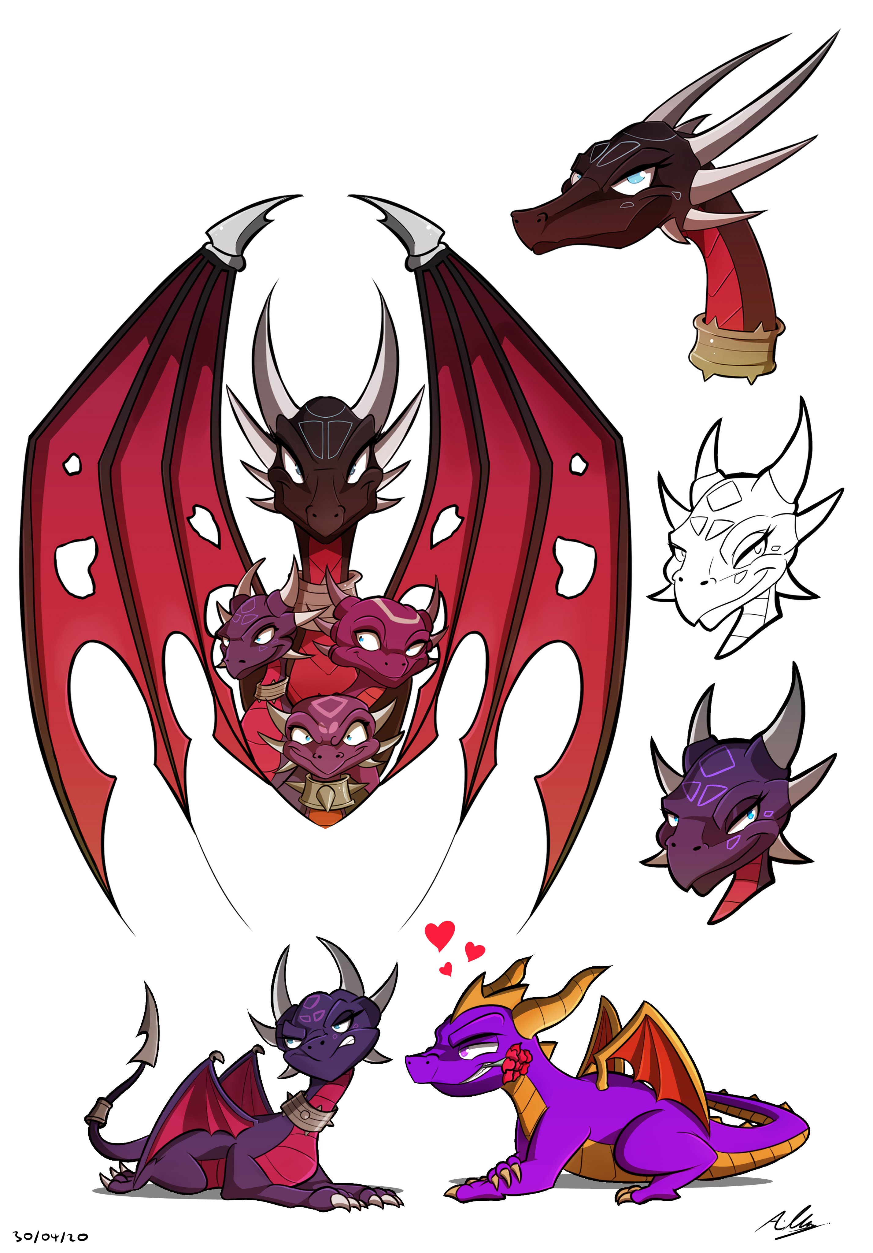 Spyro And Cynder Have Kids